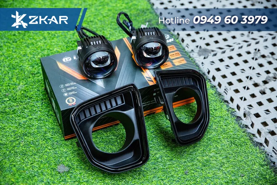 【1️⃣】BI LED GẦM A9 PRO – BI LED LASER CHO XE FORD RANGER